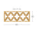 PNL-45 Wood Carved Gothic Tracery Screen Panel – WOODECORS